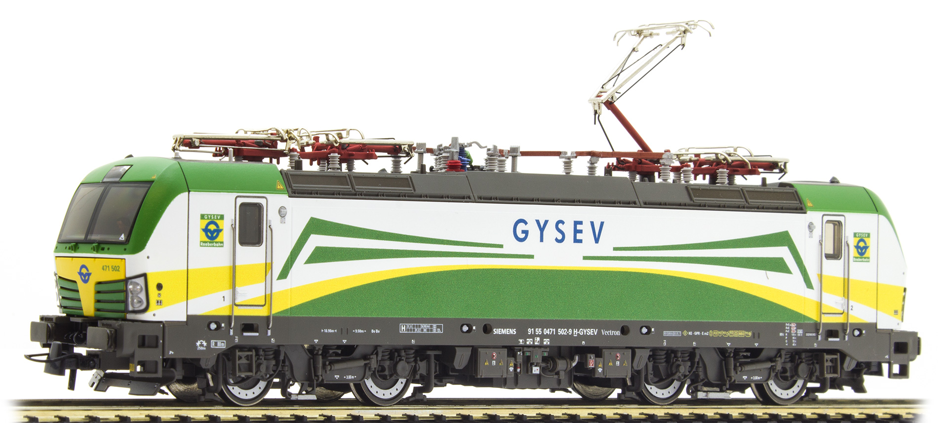 Locomotiva electrica seria 471.5 "Vectron", Gysev, Roco, scara H0 (1:87)