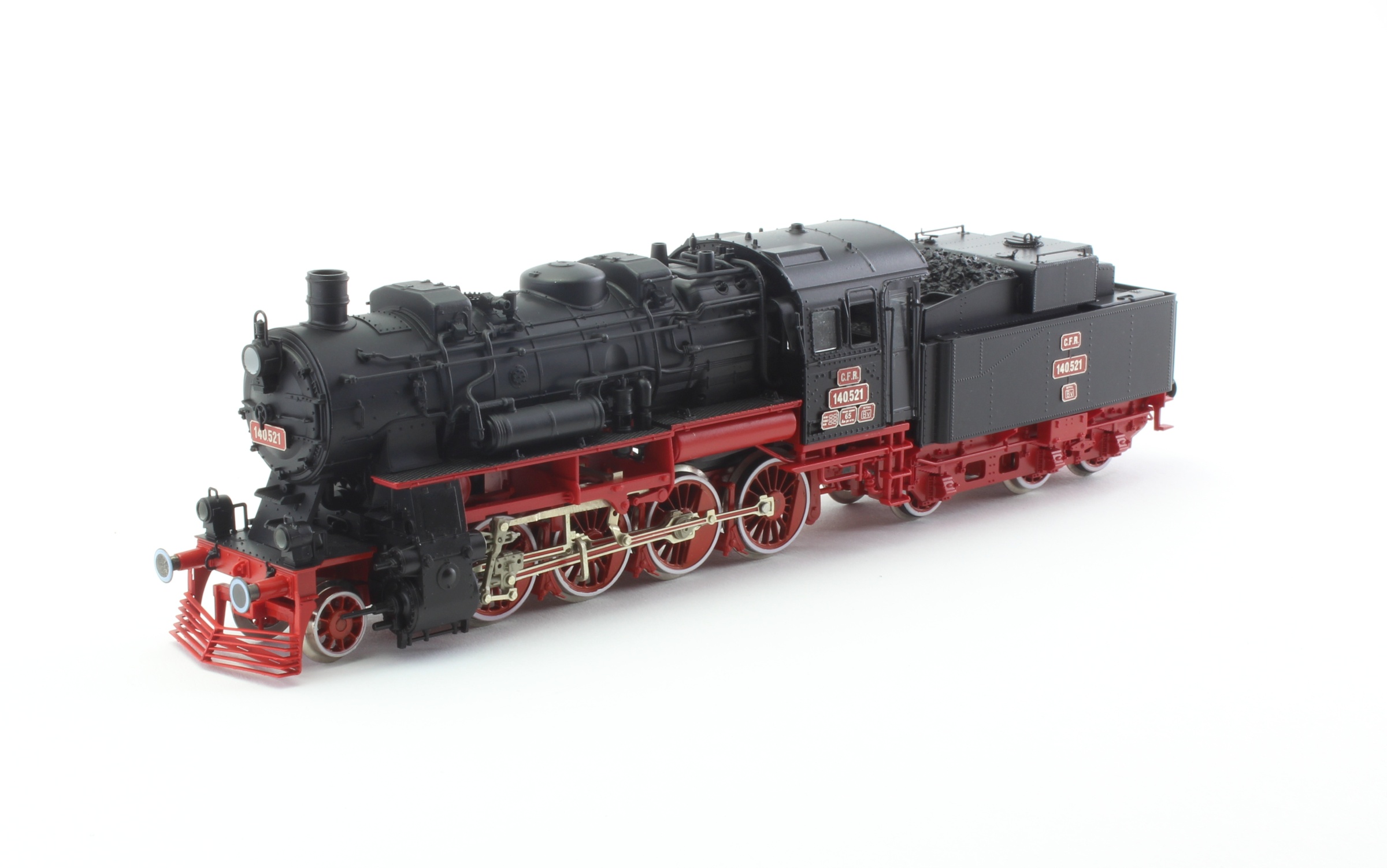 Locomotiva cu abur CFR 140.521, scara H0 (1/87)
