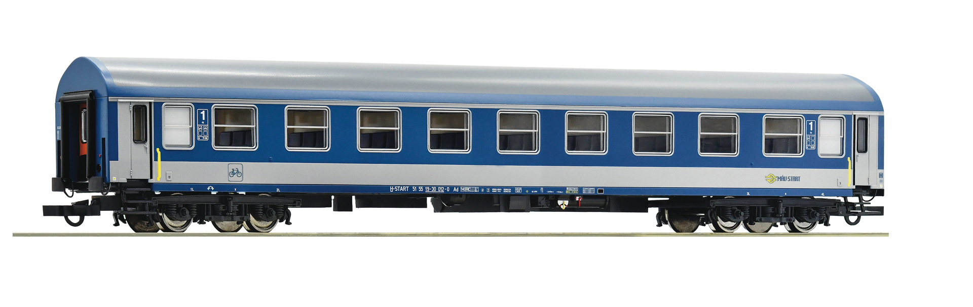 Vagon calatori clasa 1, MAV, Roco, scara H0 (1:87)