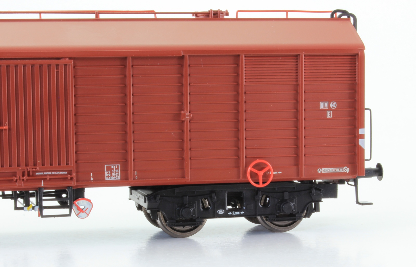 Closed wagon, CFR, Brawa, scale H0 (1:87)
