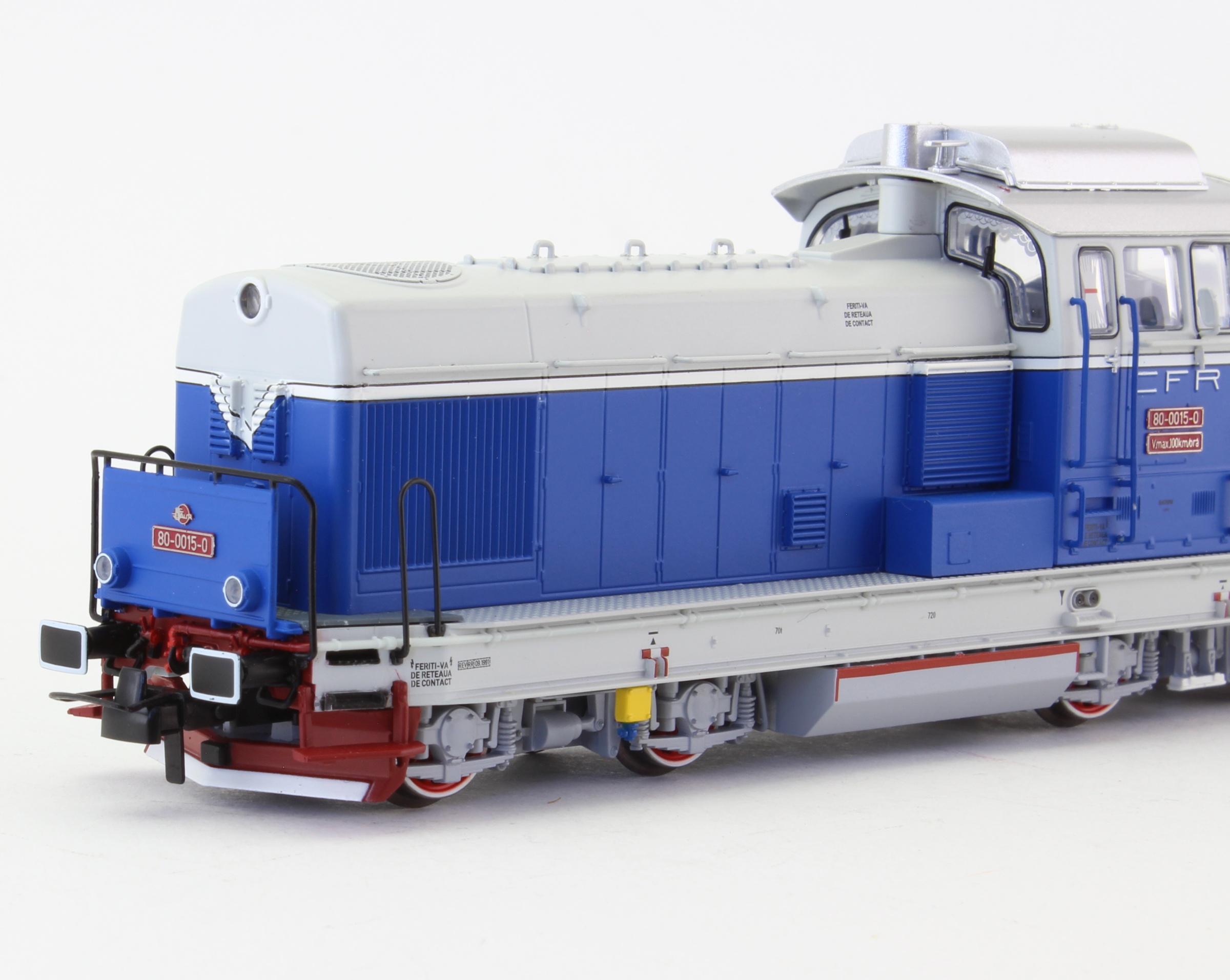 CFR, 80 series hydraulic diesel locomotive, Albert Modell, H0 Scale (1:87)