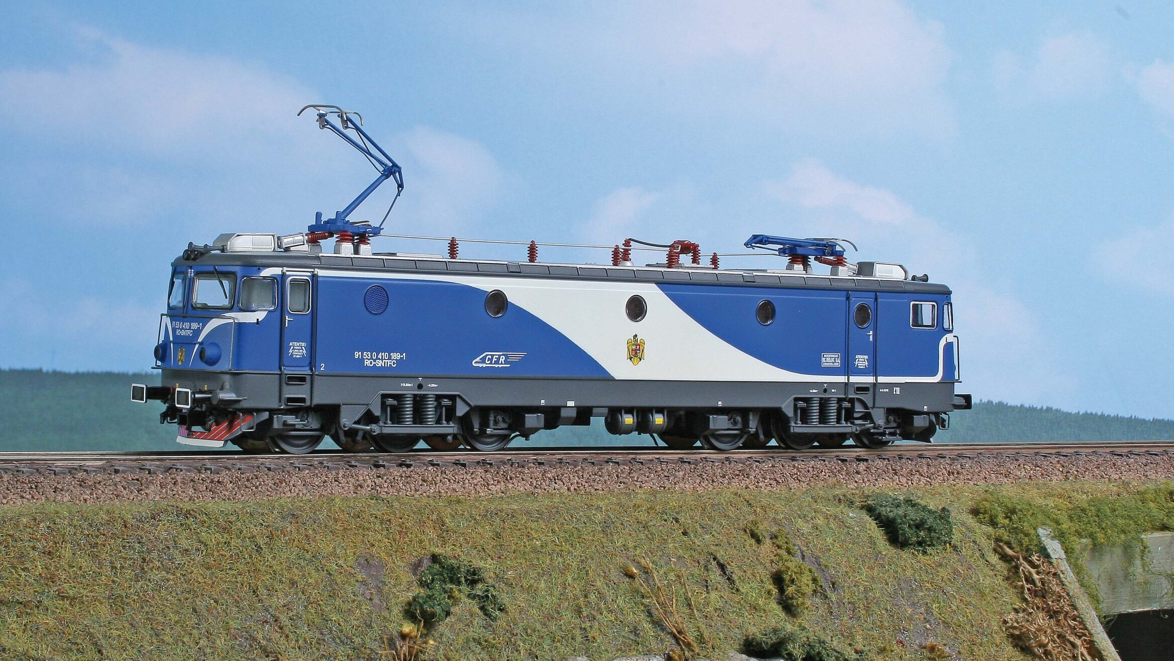 Locomotiva electrica tip 060 EA, CFR, Amintiri Feroviare, Scara H0 (1:87)