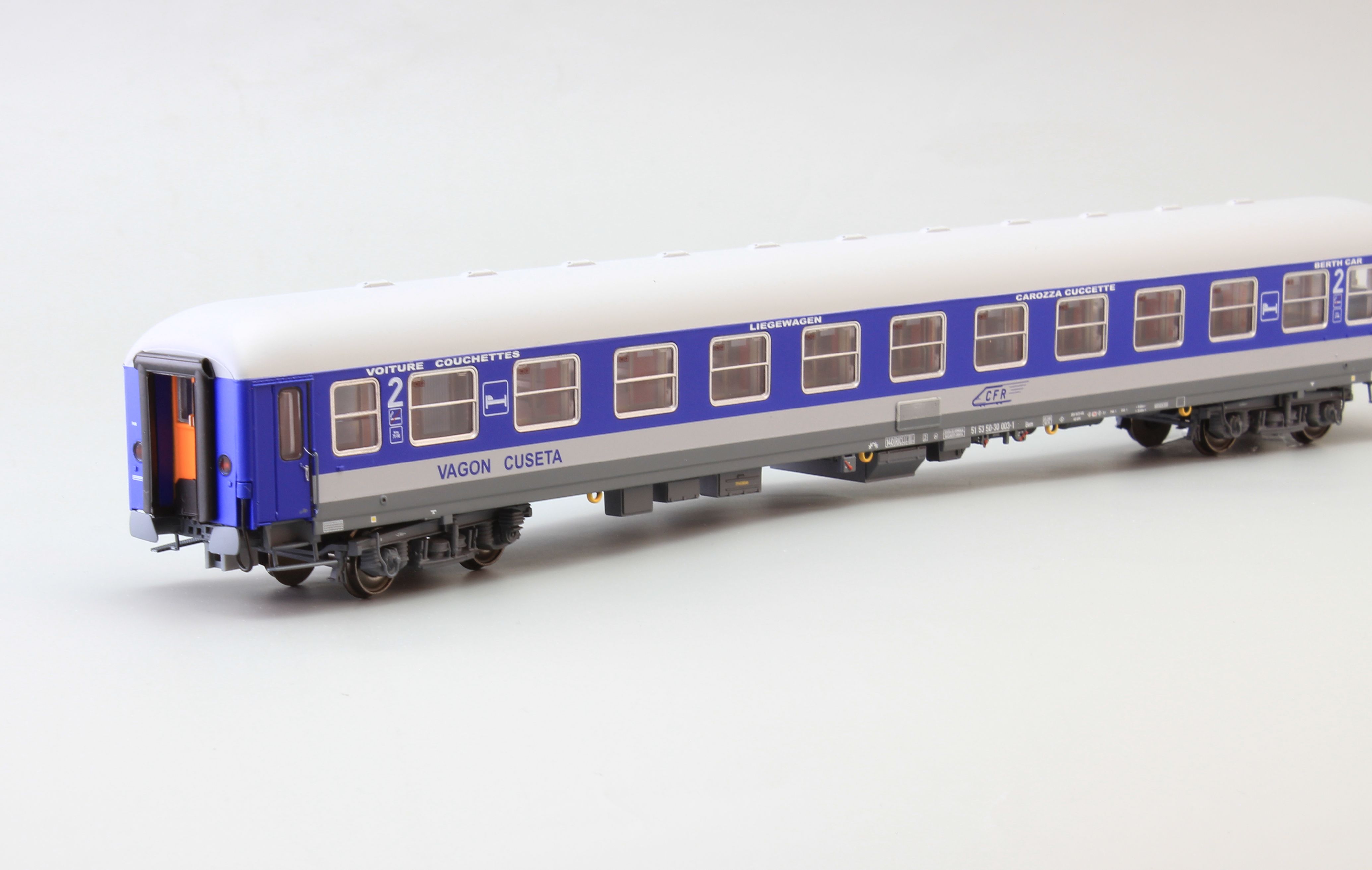 Vagon cuseta, CFR, amintiri feroviare, scara H0 (1:87)