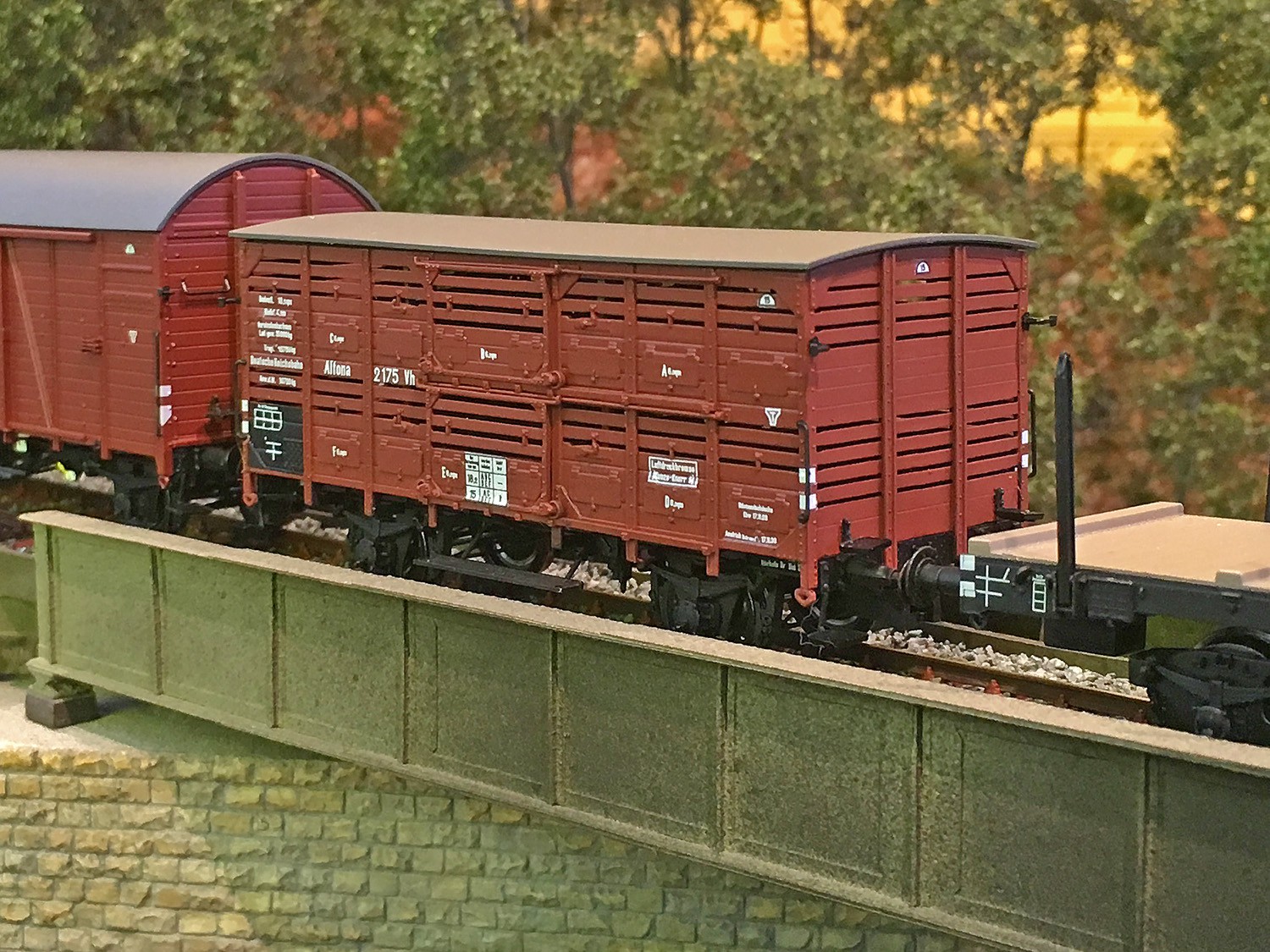 Vagon transport animale, CFR, Rst-Modellbau, scara H0 (1:87)
