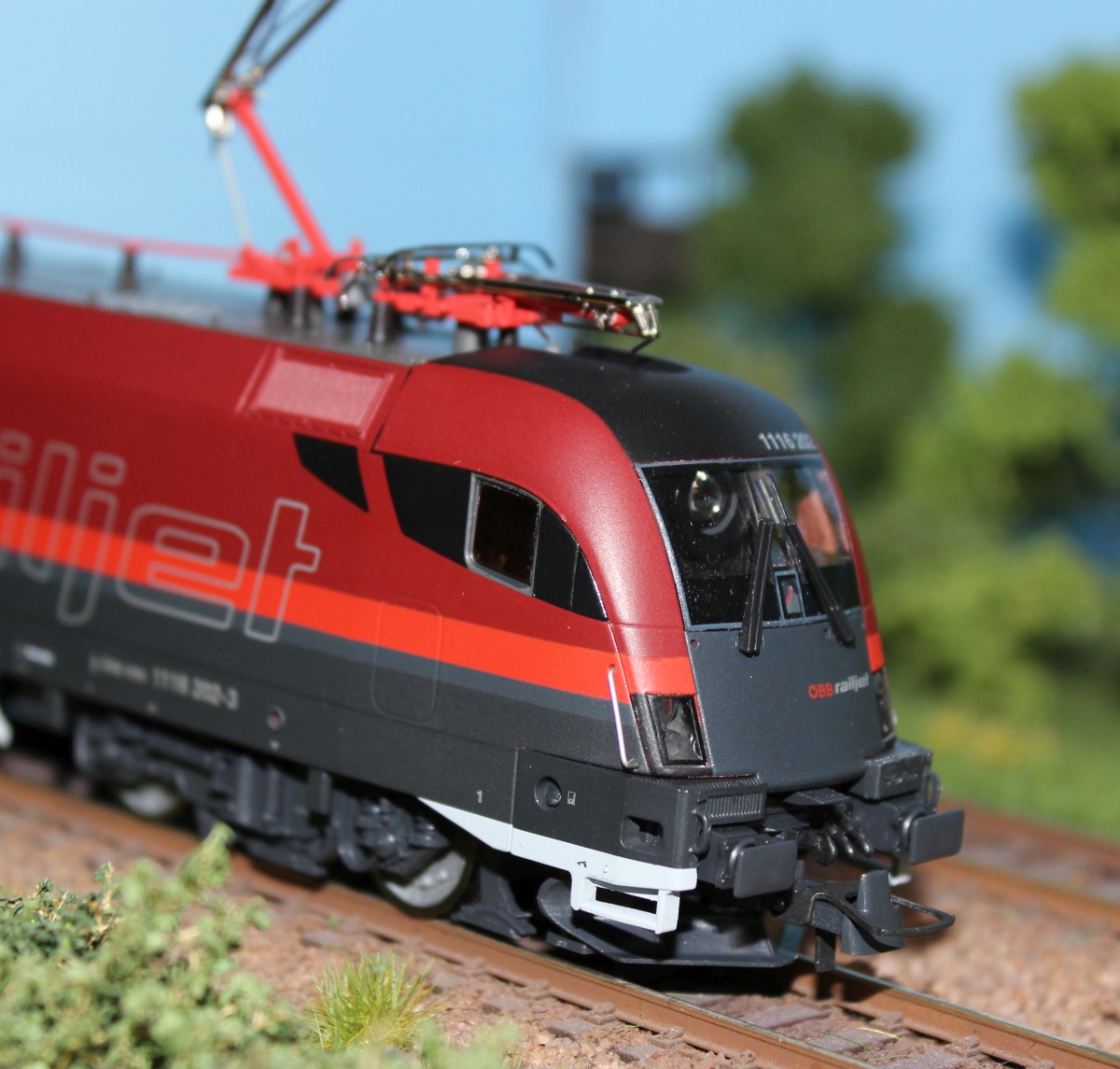 Locomotiva electrica Taurus, "Railjet", OBB, Roco, scara H0 (1:87)