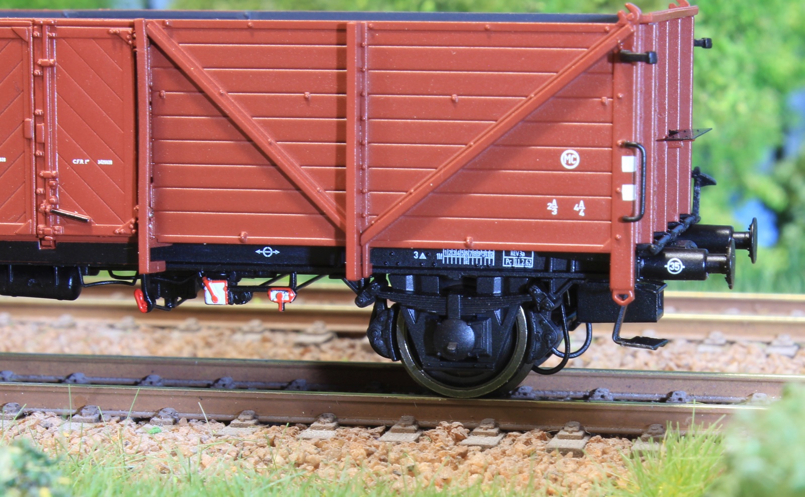 Vagon gondola, CFR, Exact Traint, scara H0 (1:87)