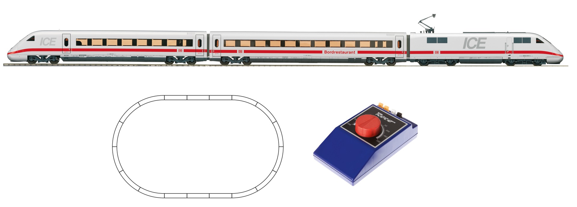 ICE 2 train start set