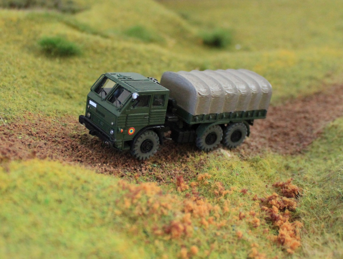 Macheta camion DAC, scara H0 (1/87)