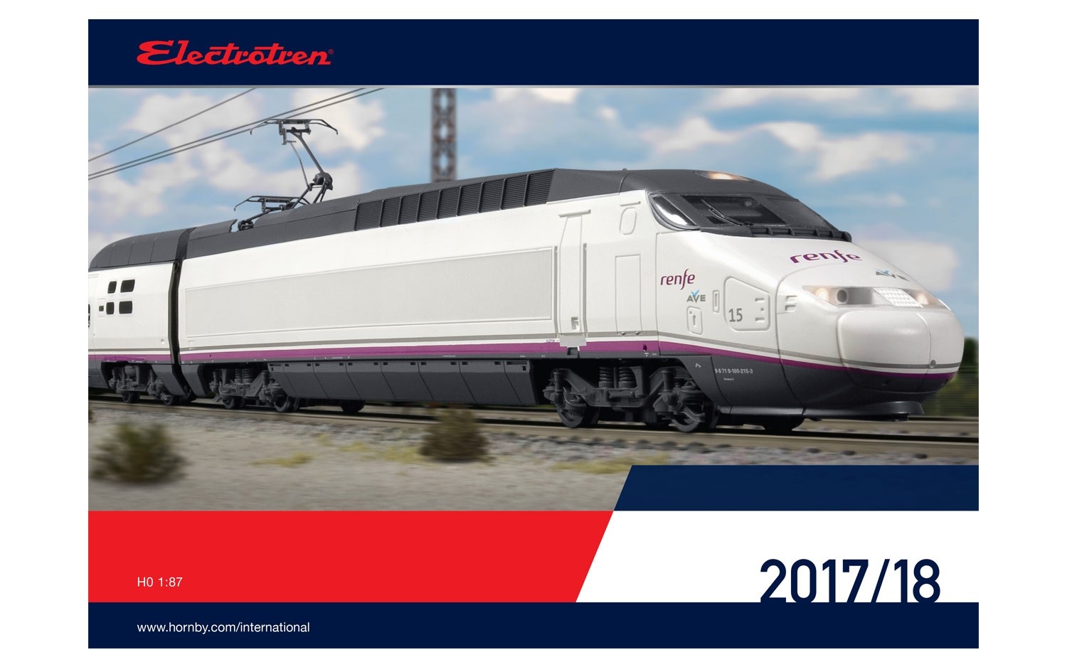 Electrotren Catalogue 2017/2018, Electrotren, H0 scale (1:87)