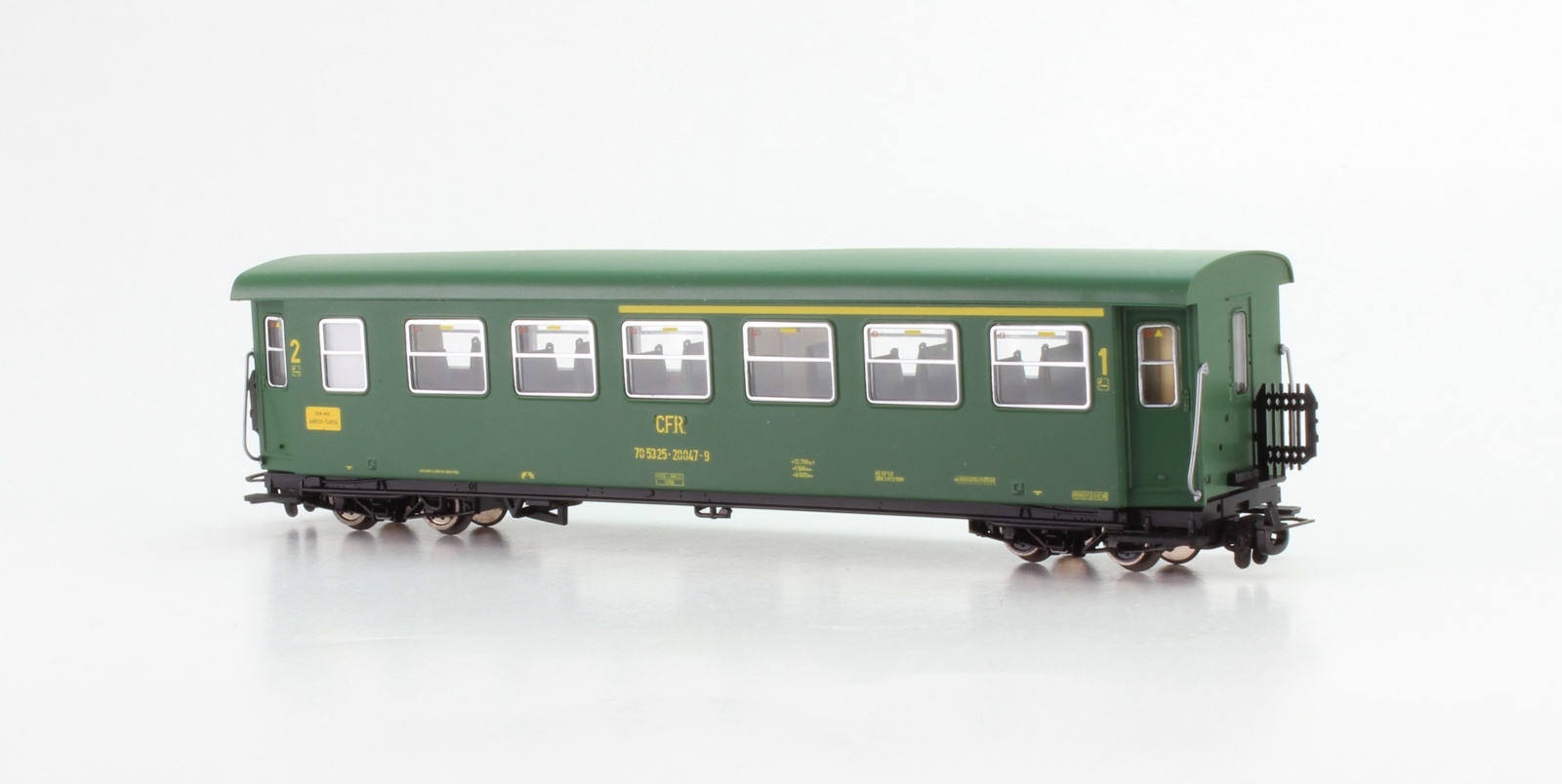 1st/2nd class passenger car, CFR, H0e scale (1:87)